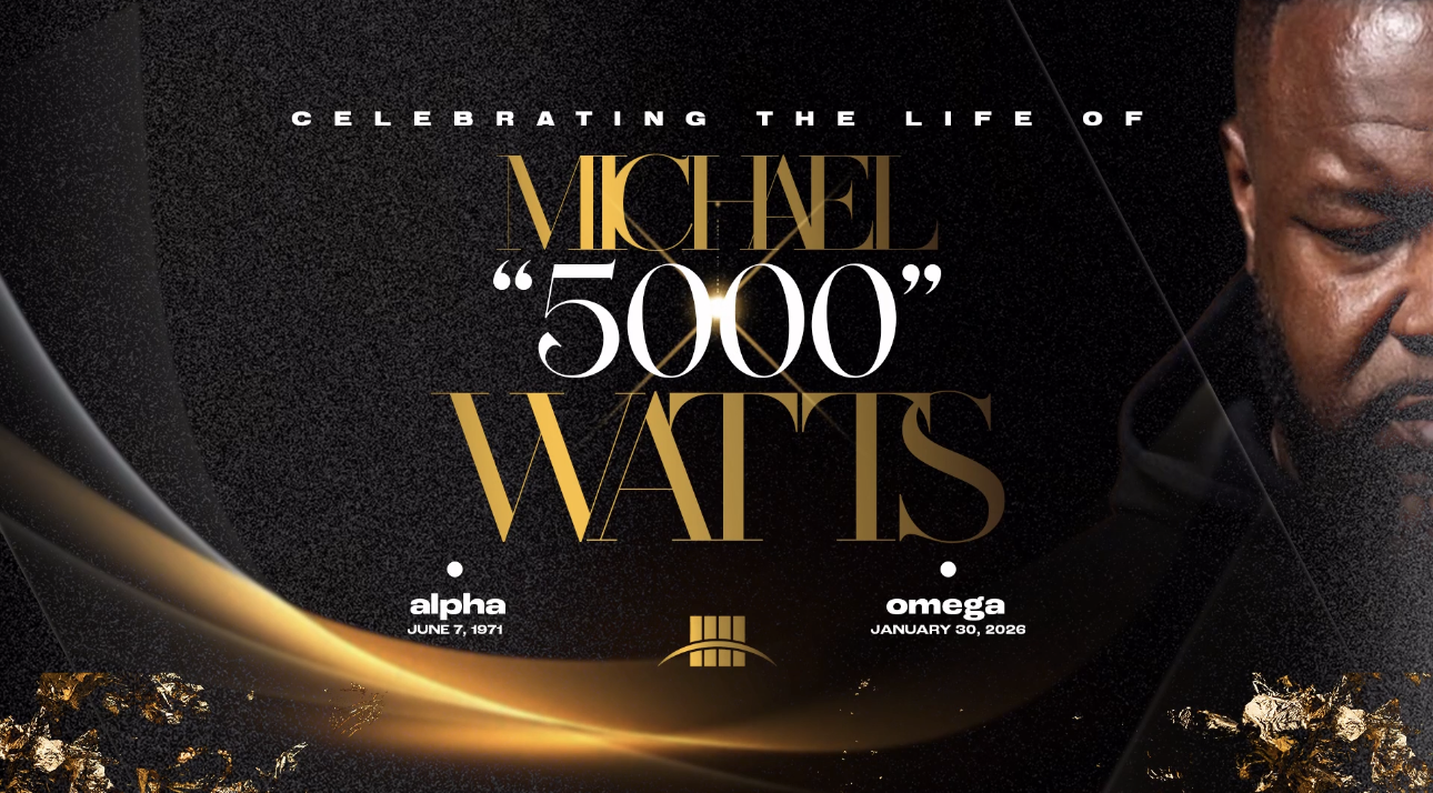 [Livestream] View The Homegoing Service for Michael '5000' Watts